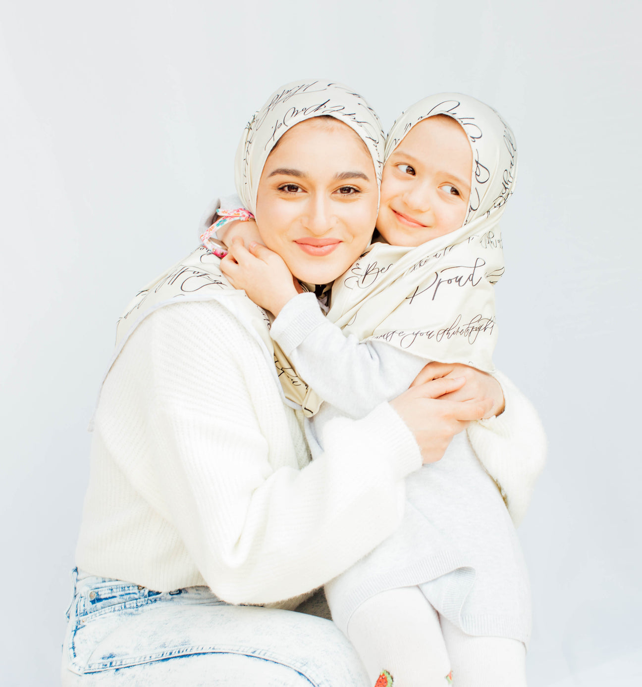 Hana's Prints Collection: Hijabi Power Poem on Beige – leenashijabs